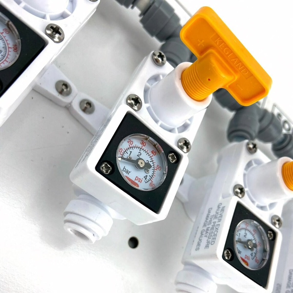 Gas Board - For Four or Six Inline Regulators – Grain2Glass
